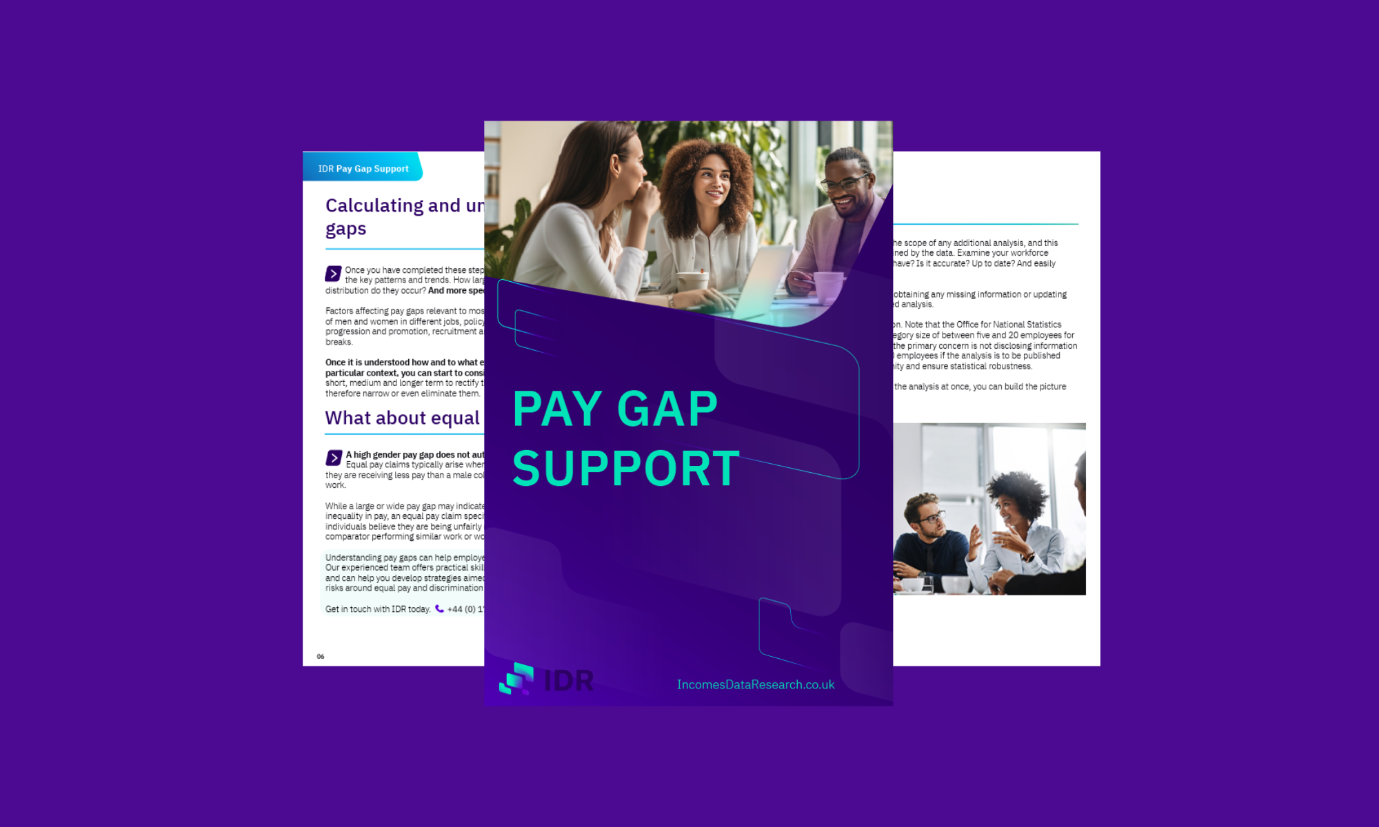 Pay gap support